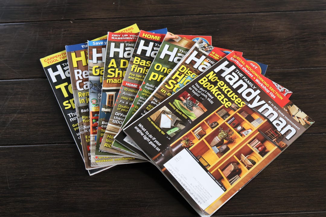 Vintage Family Handyman Magazines, 2011 Lot (qty 9) - Etsy
