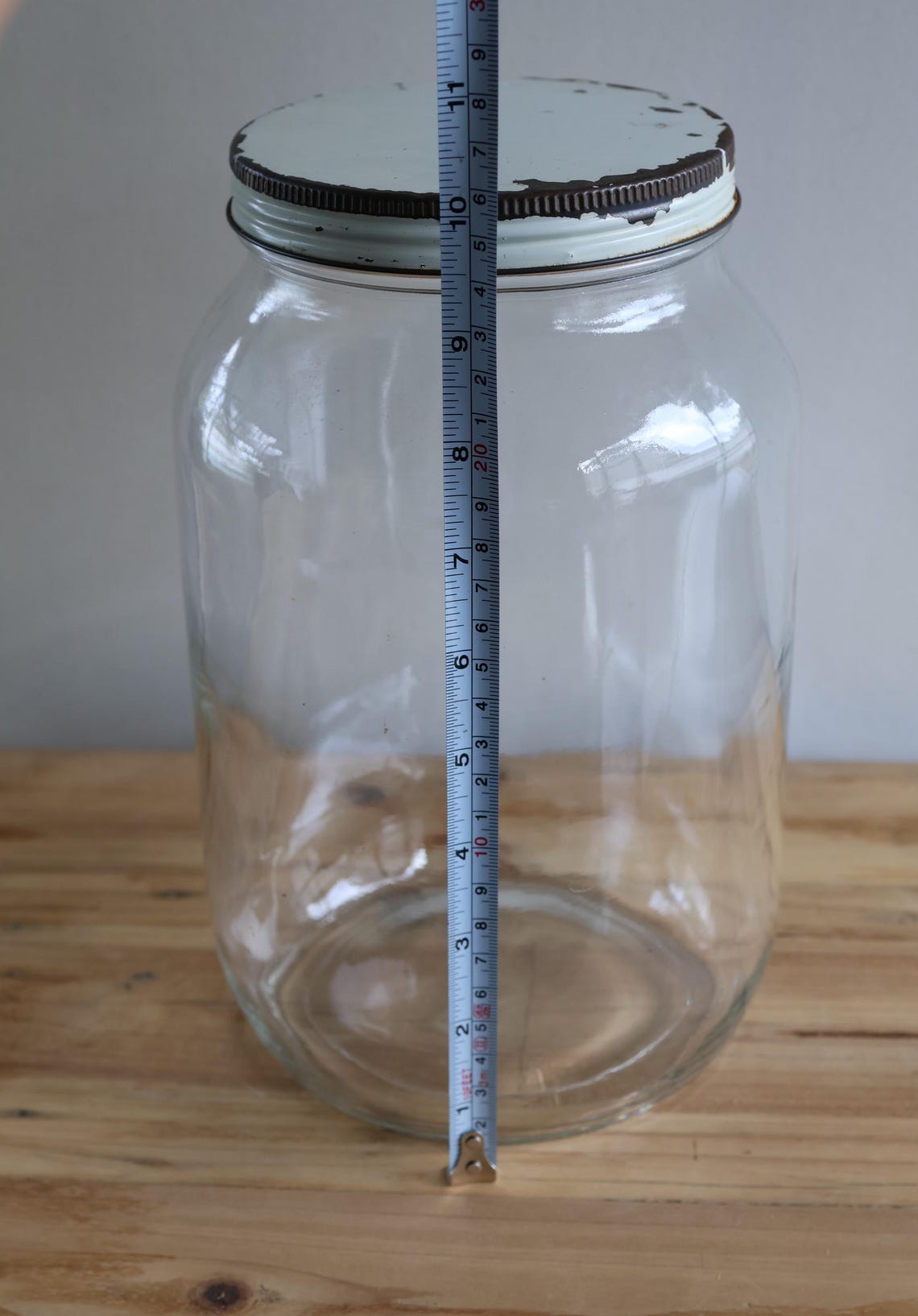 Vintage 1-gallon Best Foods Jar With Lid - Farmhouse Pantry Storage - Etsy