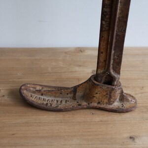 Antique Cast Iron Shoe Anvil and Last Form - Small Size Cobbler Tools ...