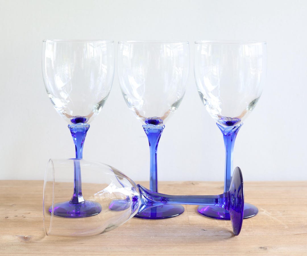 Libby Glass Water Goblets / Wine Glasses / Vintage / SOLD INDIVIDUALLY ...