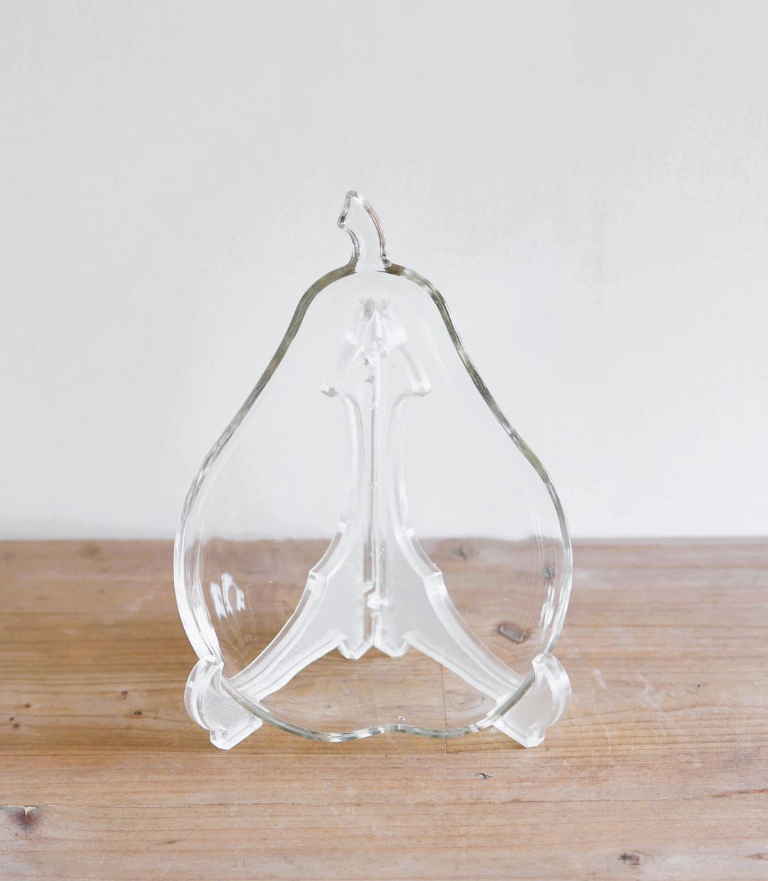 Orchard Clear Glass Pear Shaped Small Plate by Hazel Atlas / USA ...