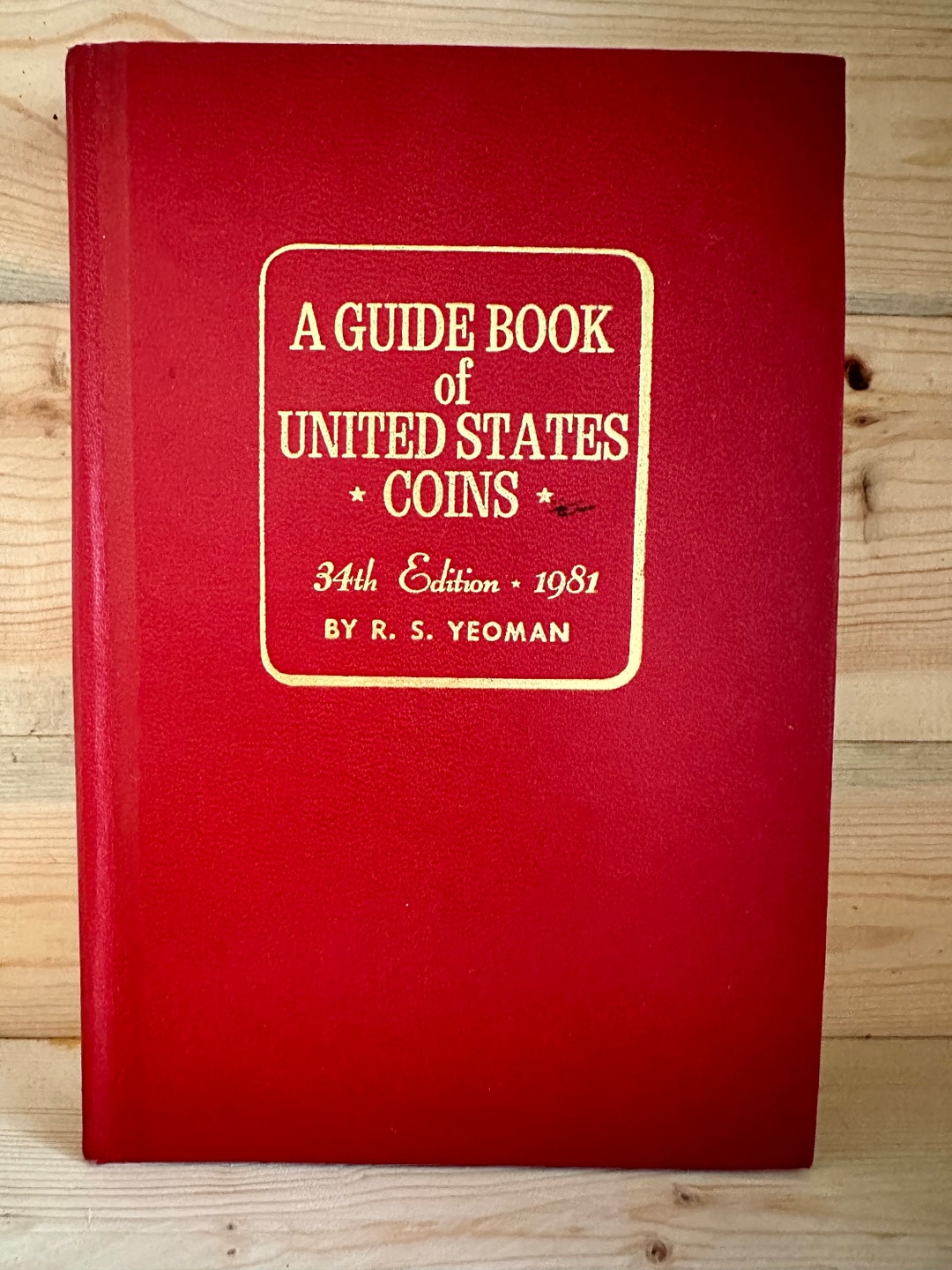 Vintage Guide Book of United States Coins - 34th Edition - Etsy