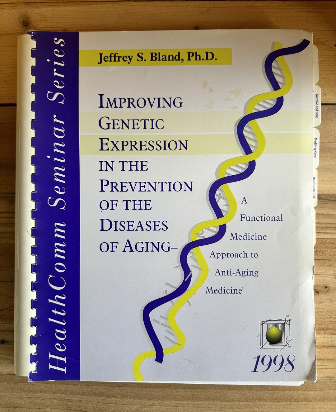 Jeffrey S. Bland: Improving Genetic Expression, Rare Anti-aging Book - Etsy