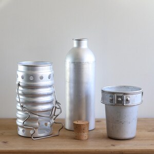 Swiss Army Military Aluminum Cook Set / Volcano Bottle Canteen Cup Pot ...