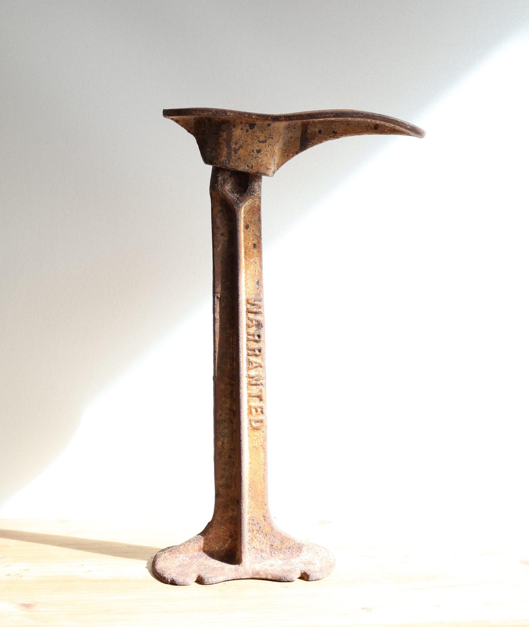 Antique Cast Iron Shoe Anvil and Last Form - Small Size Cobbler Tools ...