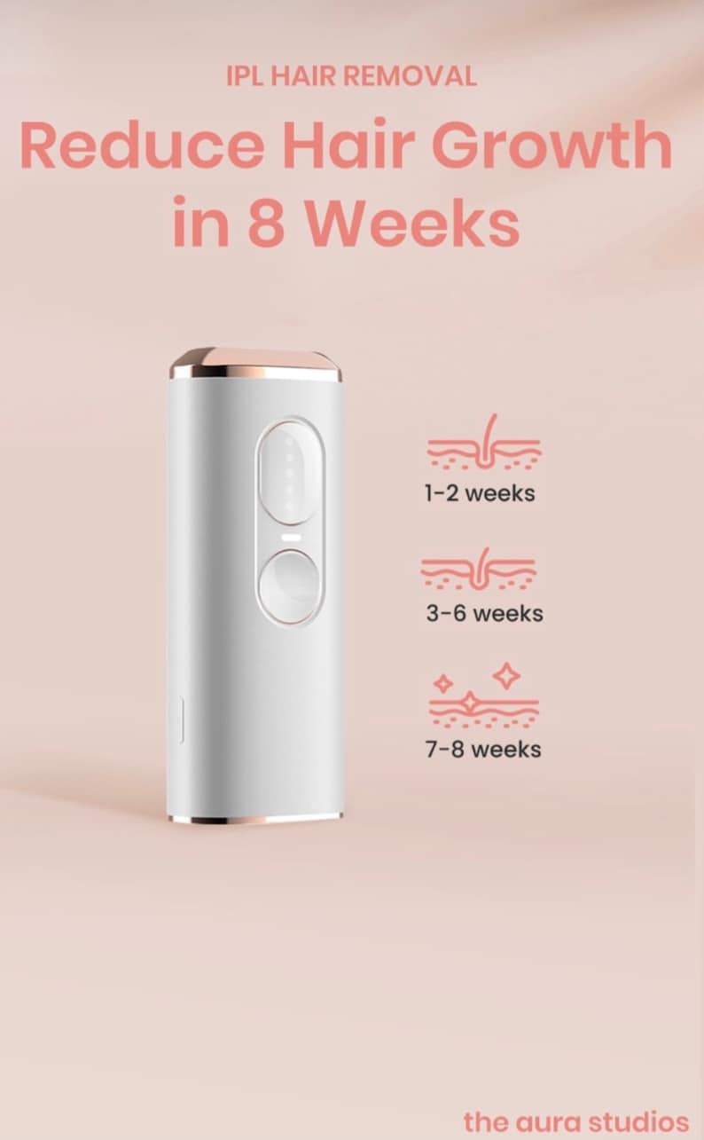 IPL Technology Permanent Hair Removal - Etsy