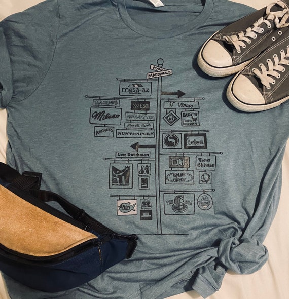 Downtown Mesa Street Signs - Etsy