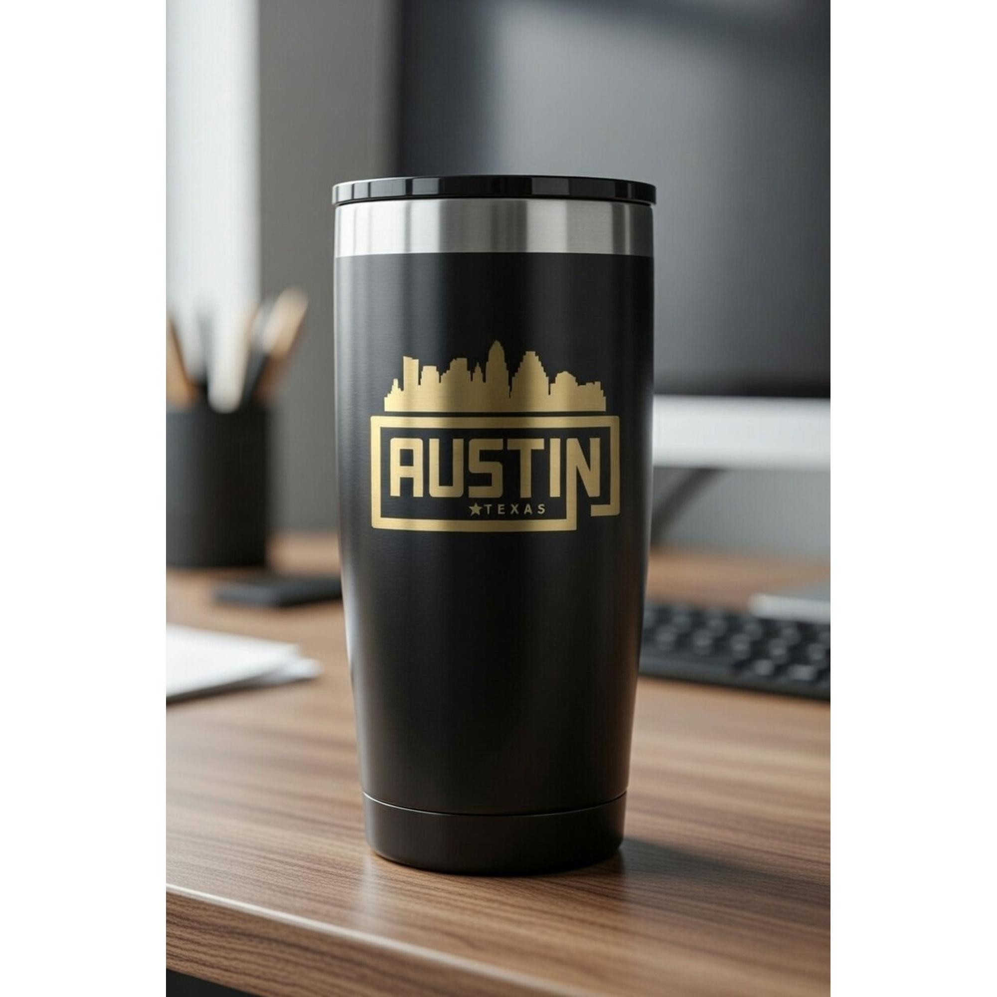 Austin Skyline SVG | PNG DXF Svg | Austin Texas Skyline Cut File ...