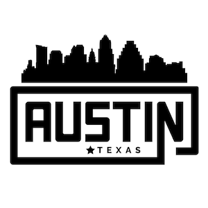Austin Skyline, Austin Svg, Austin Png, Austin Svg File, Austin Cut ...