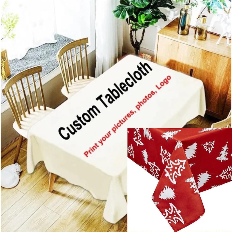 Custom Tablecloth - Etsy