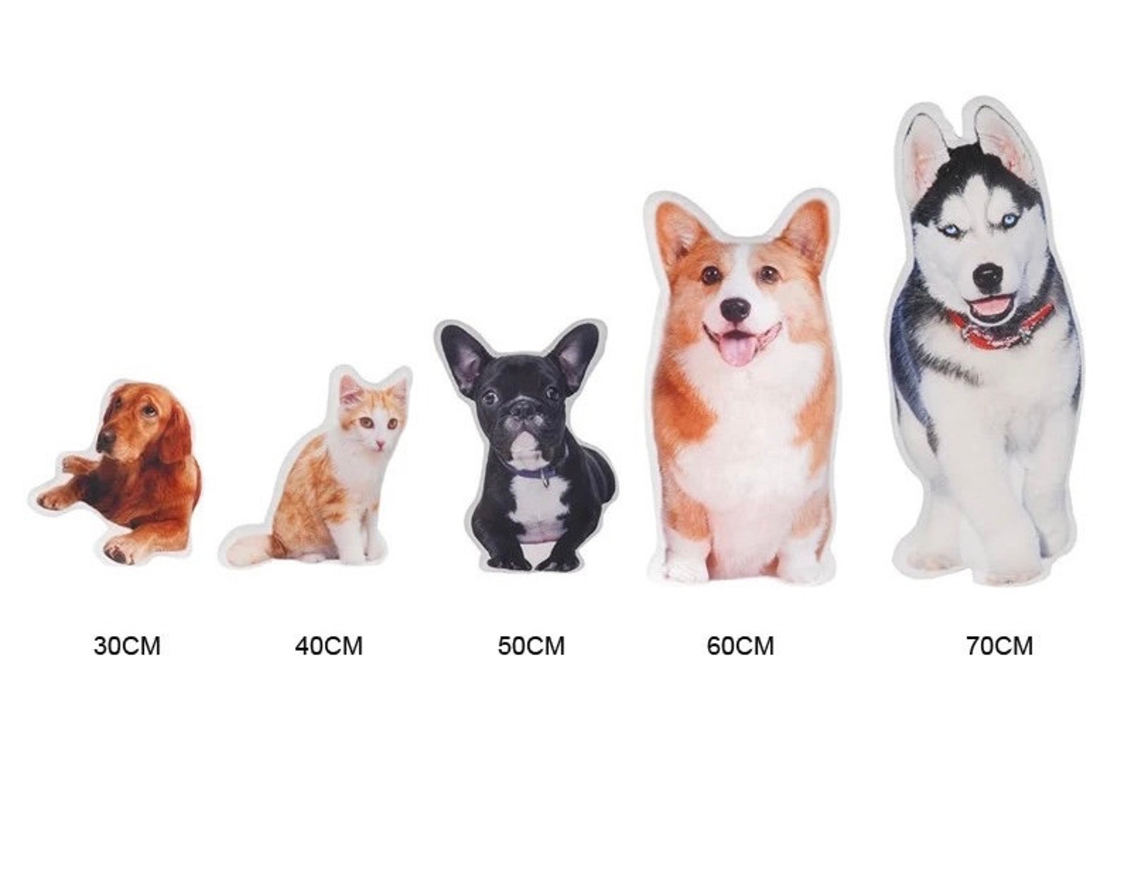 Custom Pet Photo Cushion | Personalized Dog Cat Picture Cushion - Etsy ...