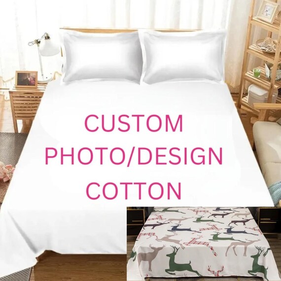 Custom Printed Bed Sheets