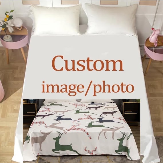 Custom Printed Bed Sheets