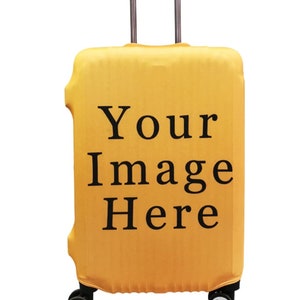 Custom Photo/design Luggage Cover | Personalized Suitcase Cover - Etsy