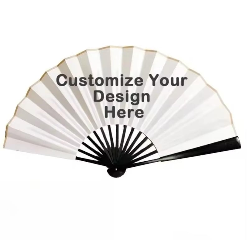Custom Hand Fan | Personalized Folding Fan - Etsy