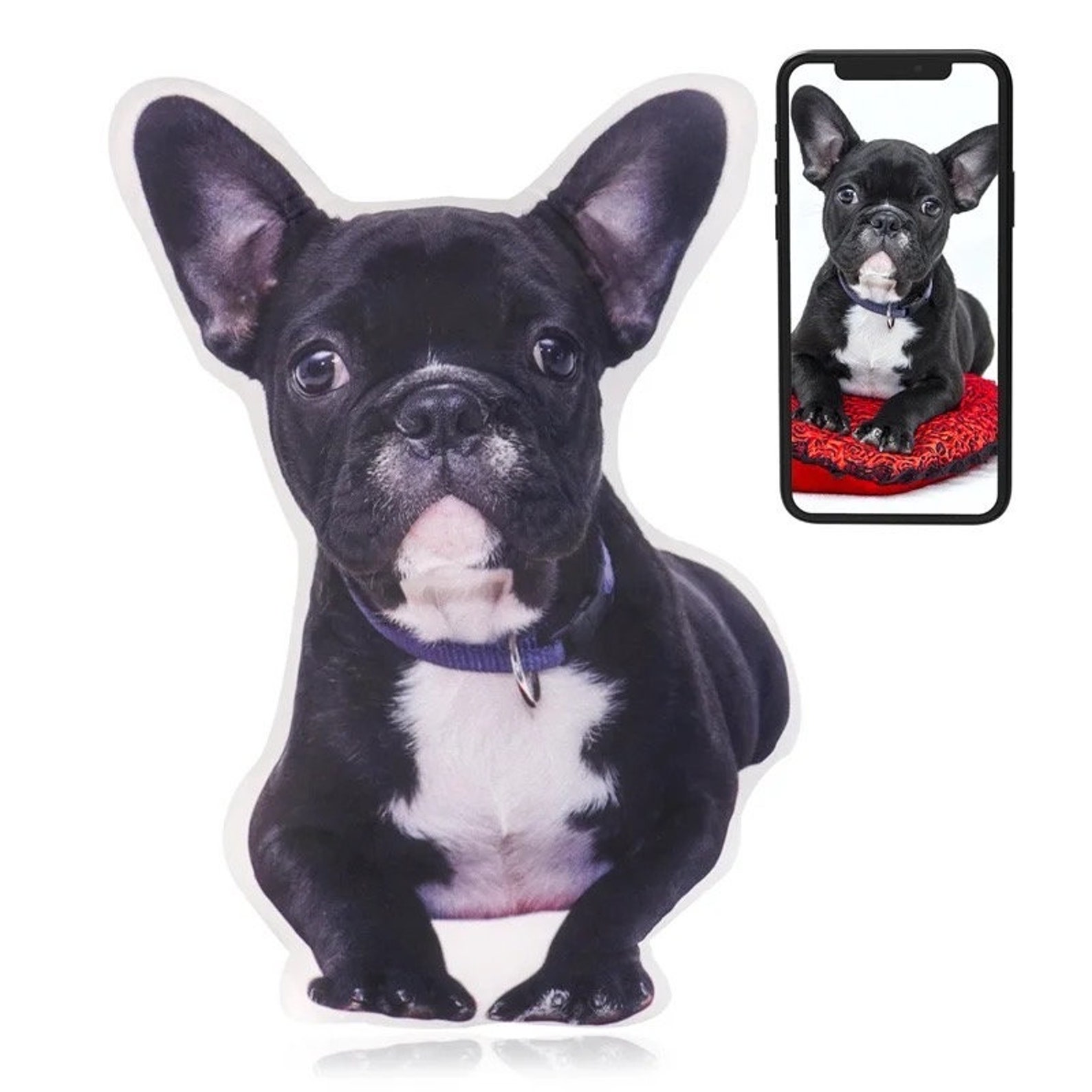 Custom Pet Photo Cushion | Personalized Dog Cat Picture Cushion - Etsy ...