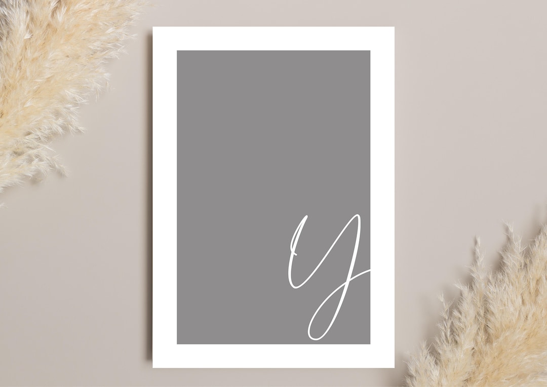 Personalised Letter A4 Print - Etsy