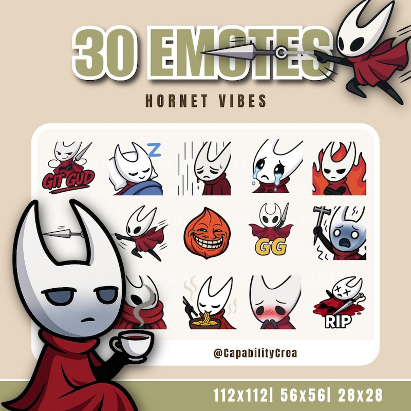Hollow knight hornet cat - Etsy.de