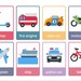 Car Flashcards - Etsy