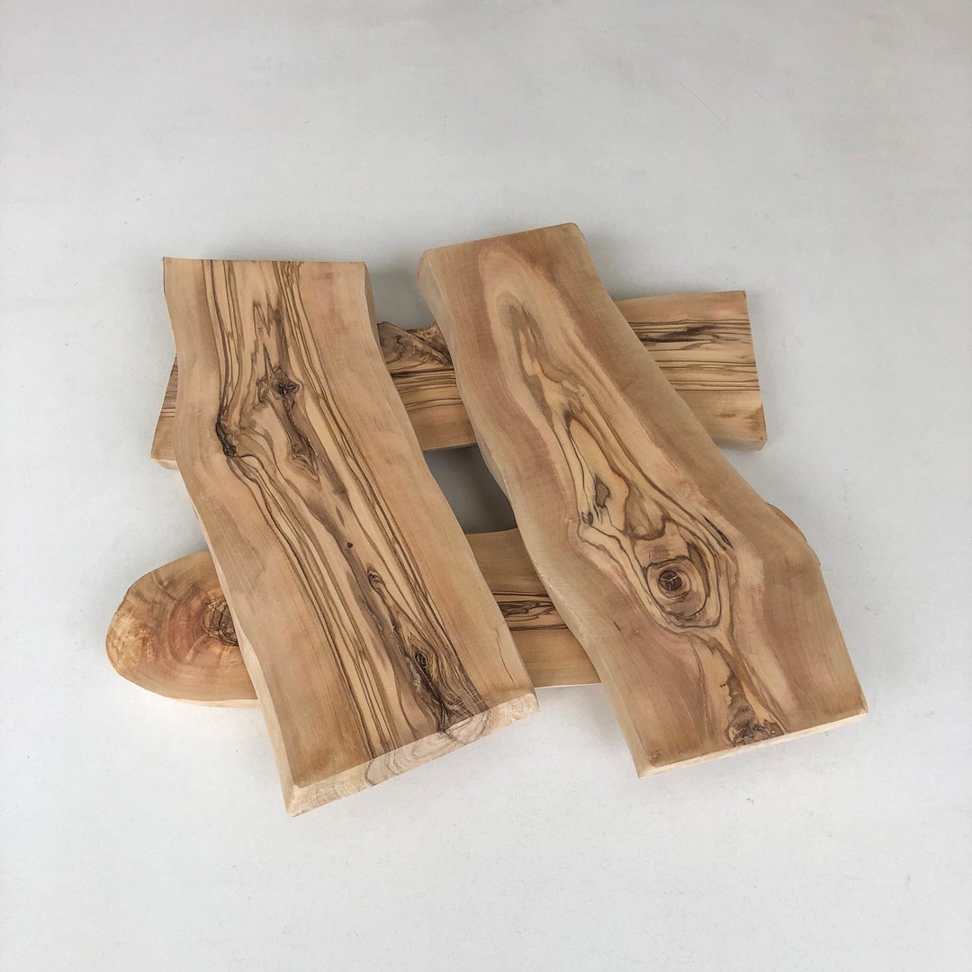 Lastre di legno d'ulivo per arte in legno fai da te / Lastra di legno ...