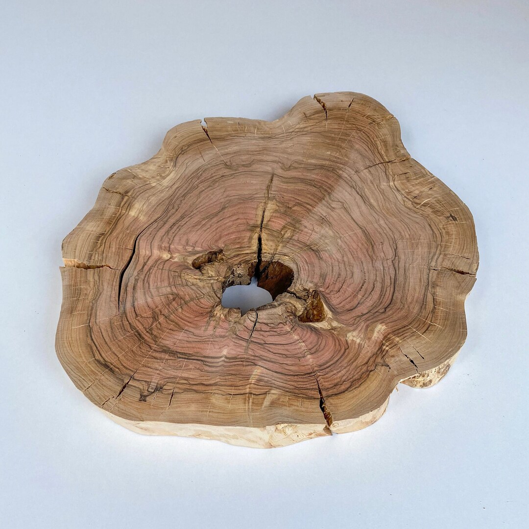 Olive Wood Slab for Live Edge DIY Wood Art, Live Edge Wood Slab, Raw ...