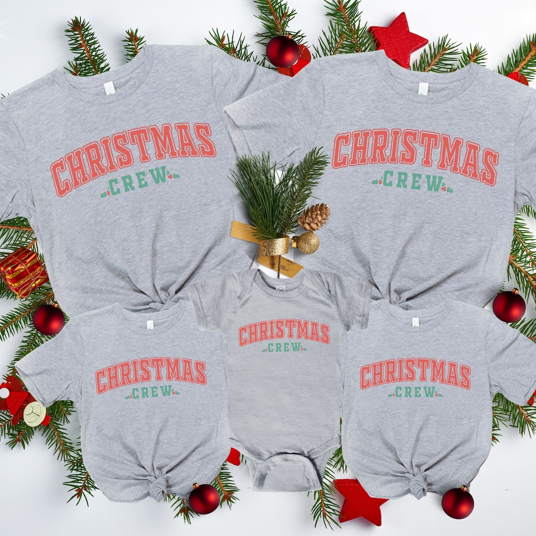 Christmas Crew Shirt, Family Christmas Shirt, Family Christmas Shirts ...