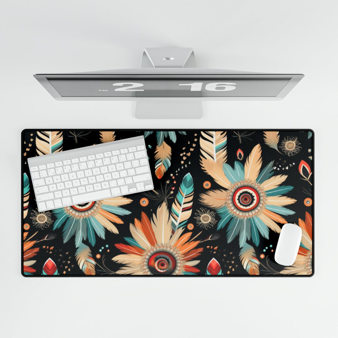 Cute Desk Mat, Western Boho Desk Mat, Desk Mat Cute, Desk Mat Aesthetic ...
