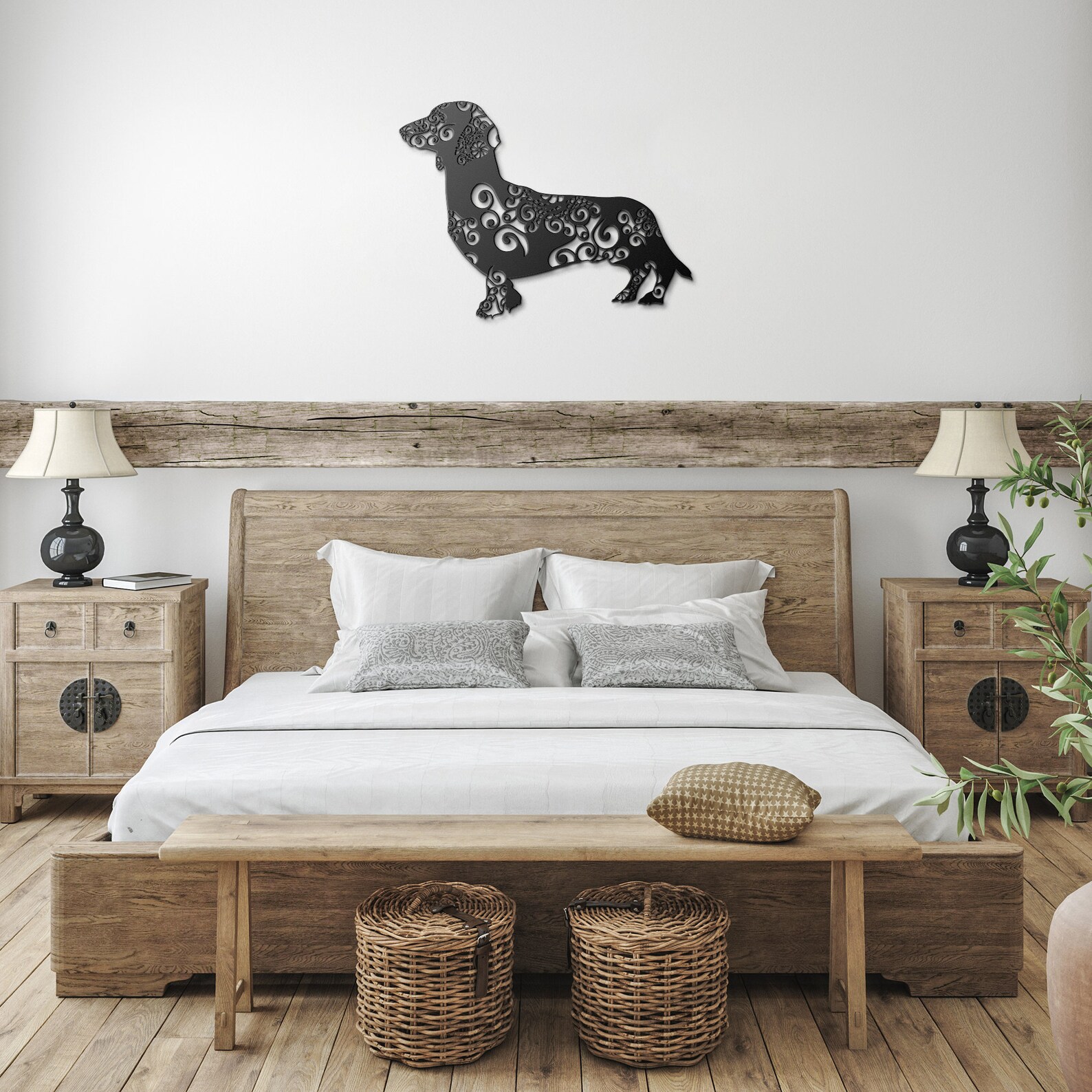 Dachshund Wall Art, Metal Dachshund Sign, Dachshund Art, Dachshund Home ...
