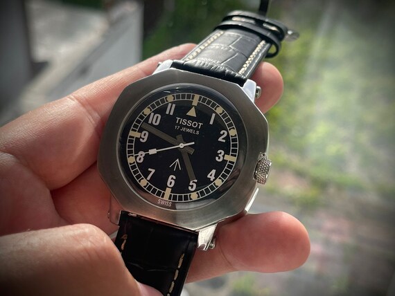 Vintage Tissot Jumbo Military T-arrow Limited Edition 44mm - Etsy