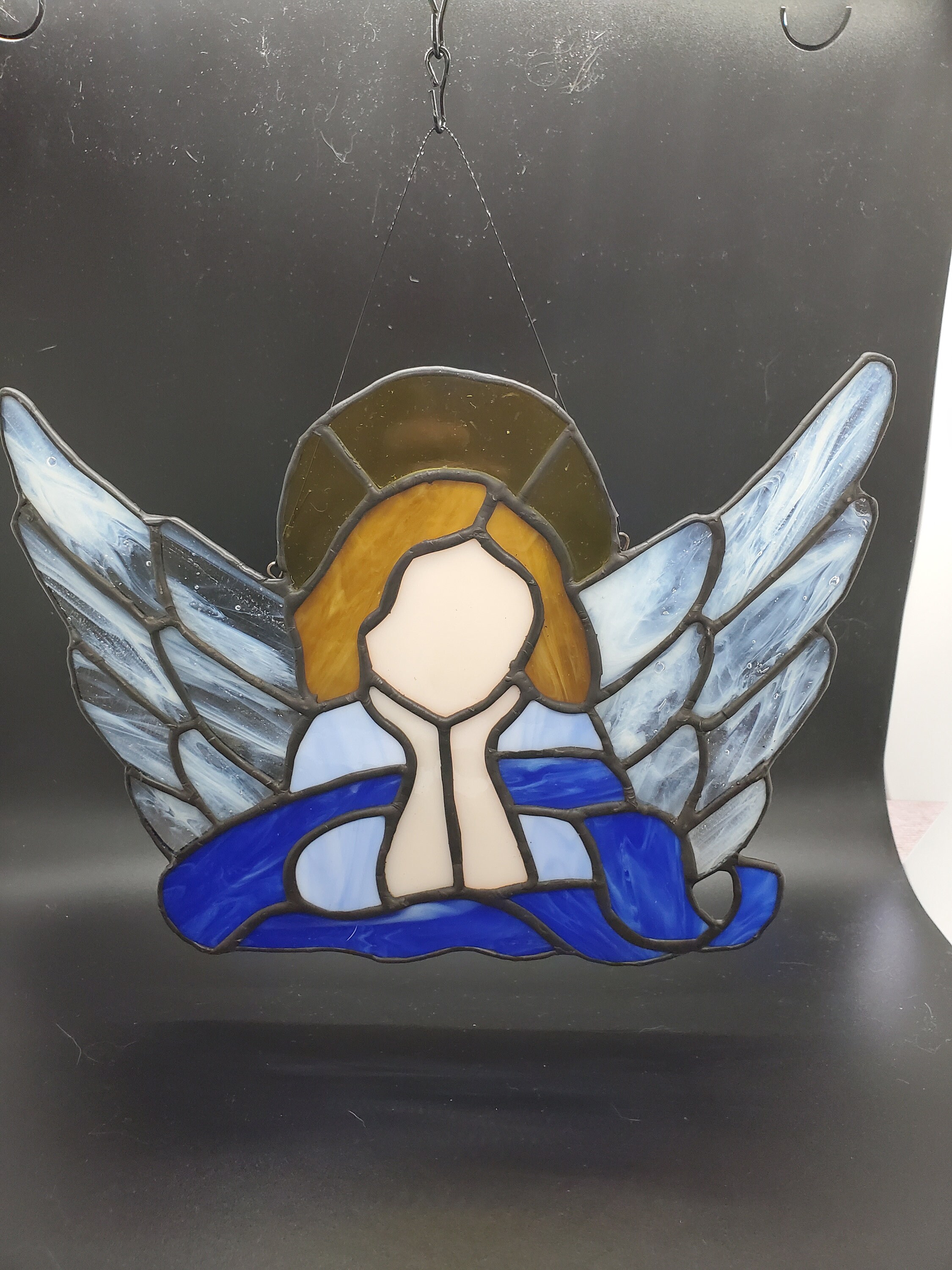 Stained Glass Angel, Angel Suncatcher, Window Hanging, Gift for Her ...