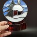 Stained Glass Snowglobe, Christmas Snowglobe, Winter Wonderland Snow ...