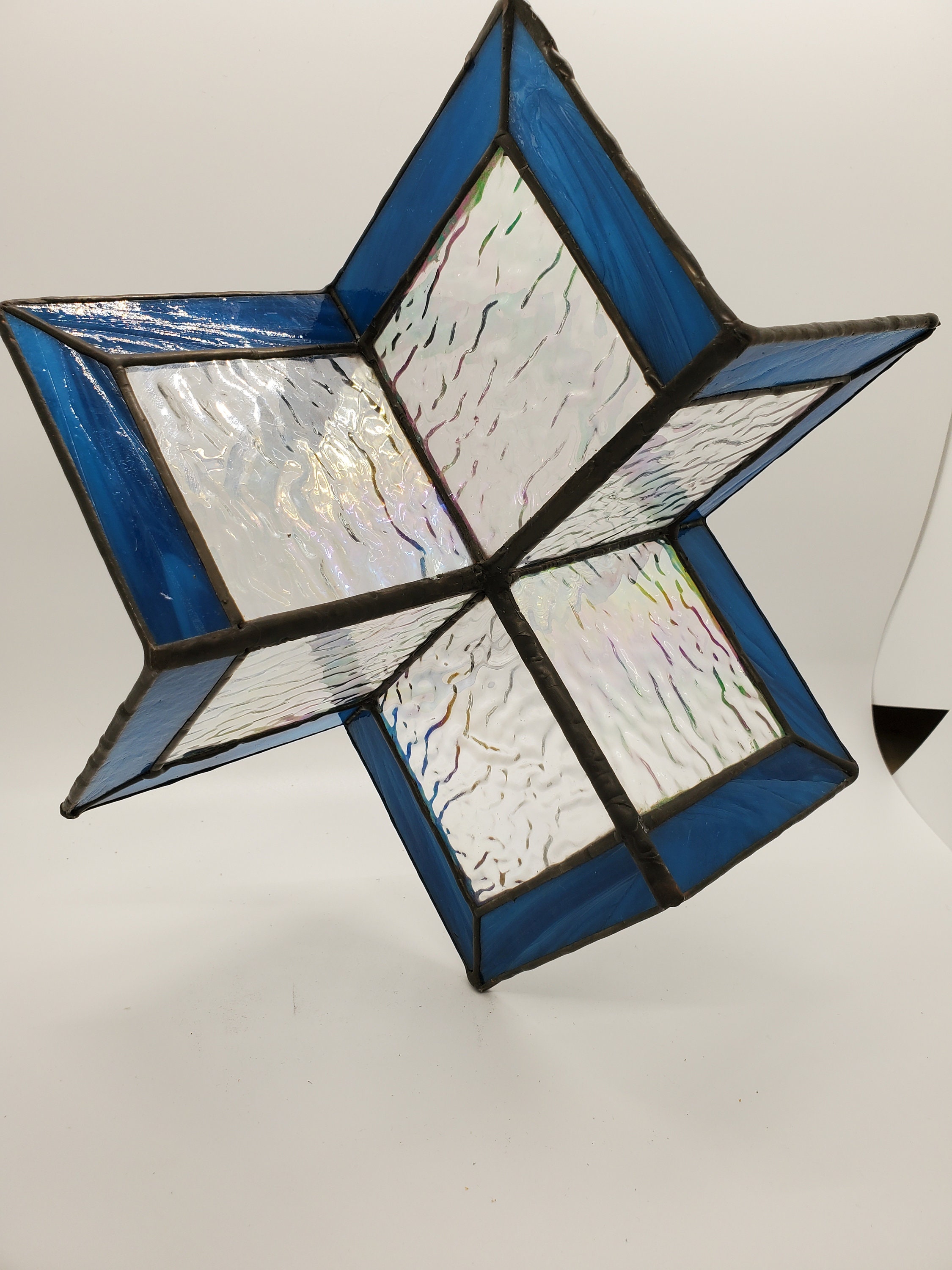 Stained Glass Spinner, Spinner Glass, Gift for the Home, Stained Glass ...