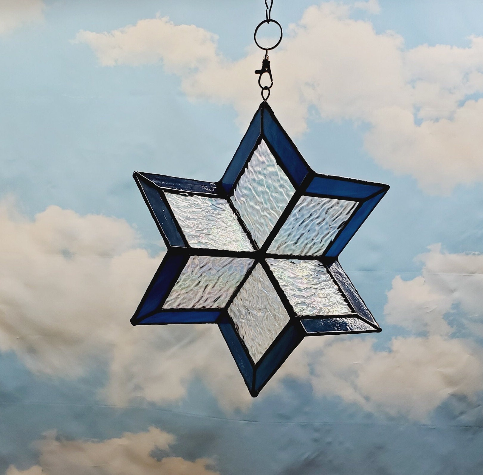 Stained Glass Spinner, Spinner Glass, Gift for the Home, Stained Glass ...