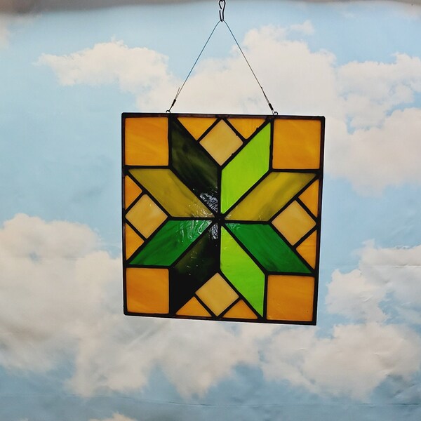 Stained Glass Sunburst - Etsy