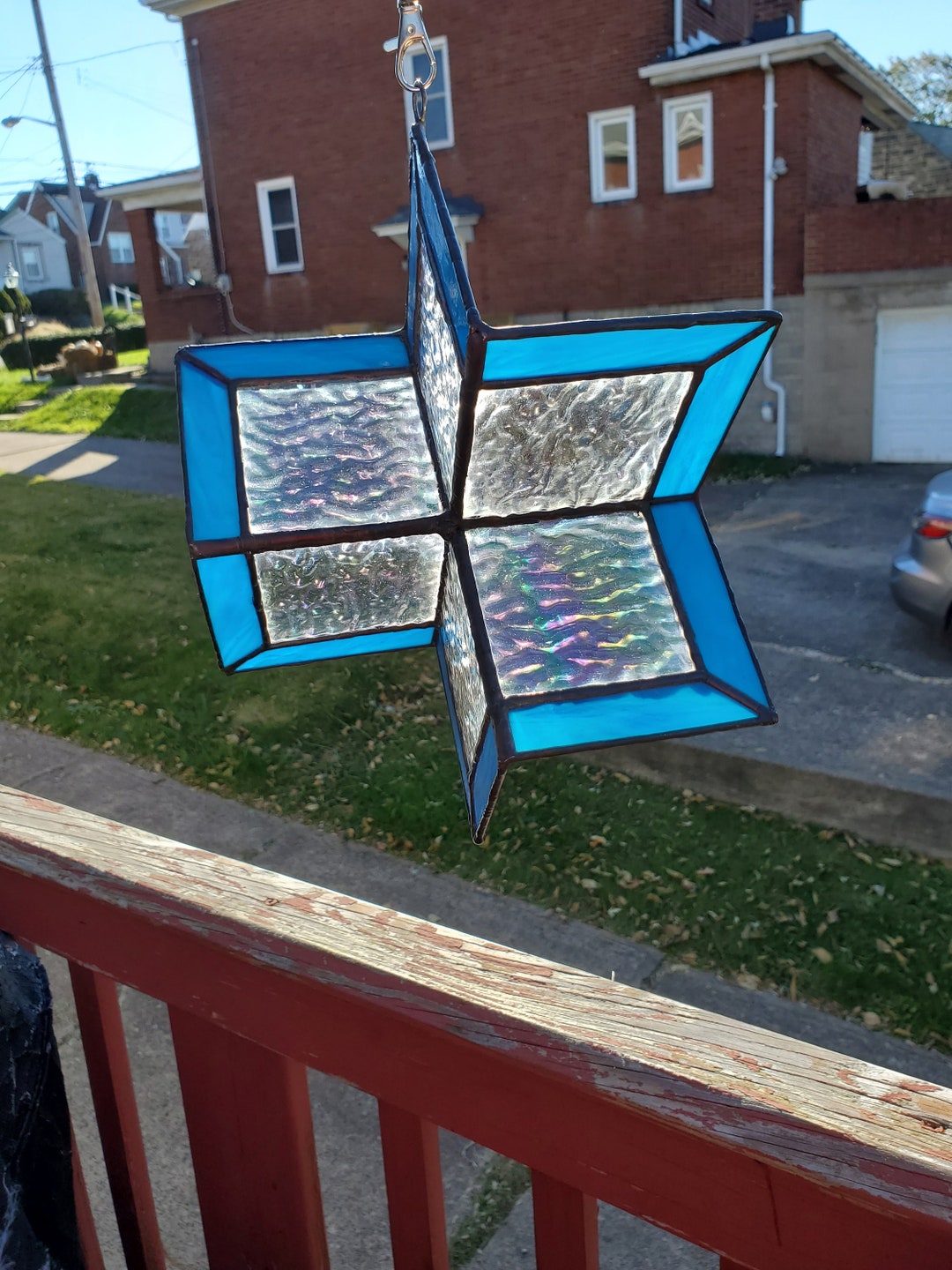 Stained Glass Spinner Spinner Glass Gift for the Home - Etsy