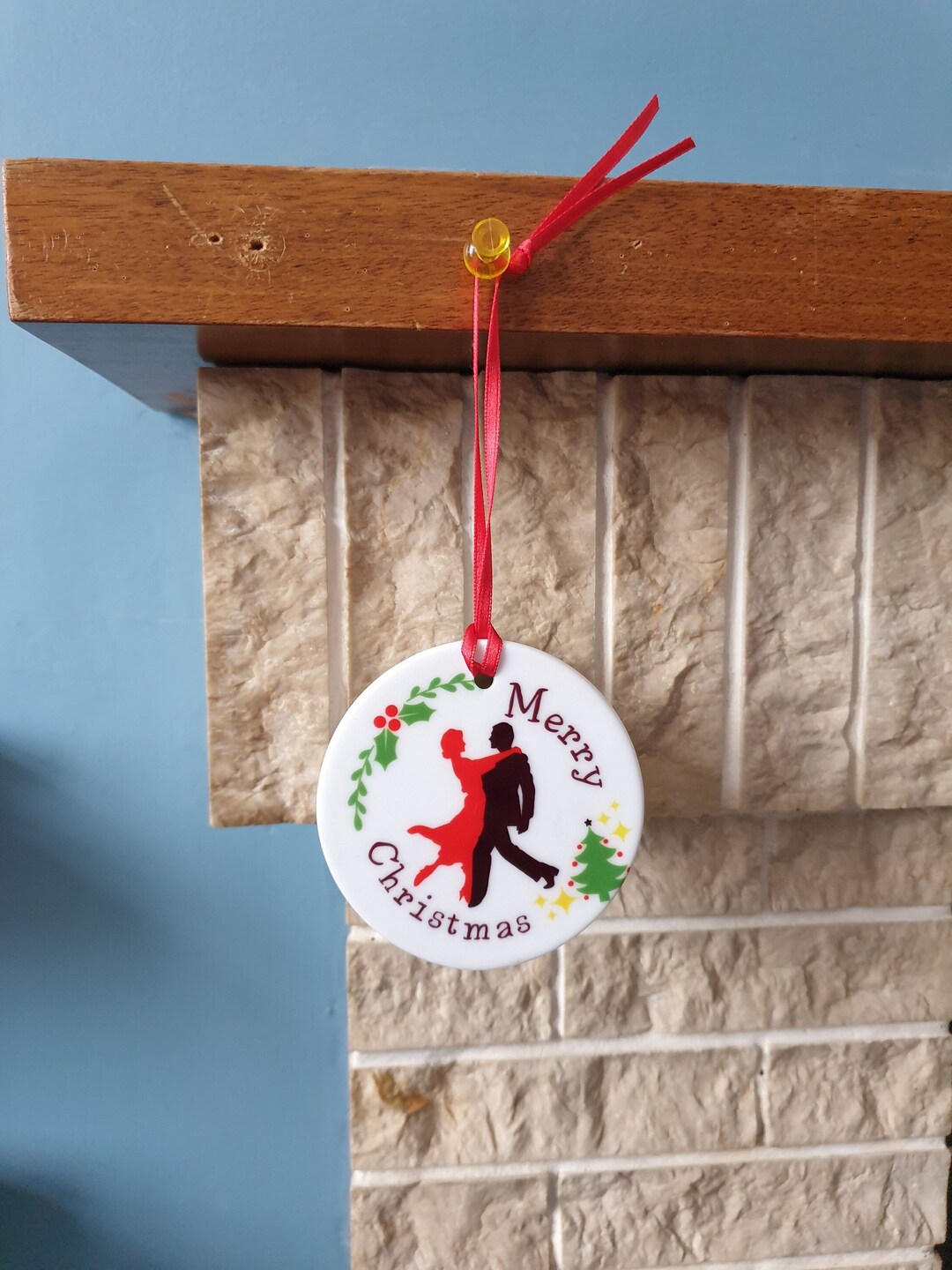 Ballroom Dancer Christmas Tree Decoration With Lovely Ballroom Themed ...