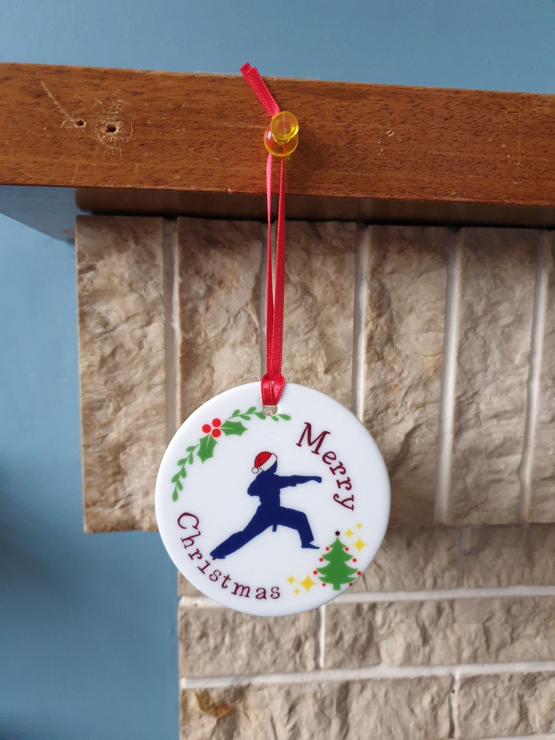 Karate Christmas Tree Decoration With Lovely Karate Themed Christmas ...