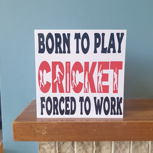 Cricket Themed Greeting Card - Etsy