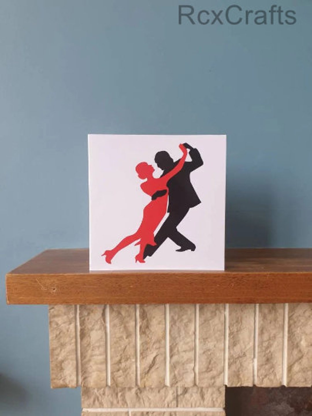 A Handmade Cut Out Design Ballroom Dancing Birthday / - Etsy