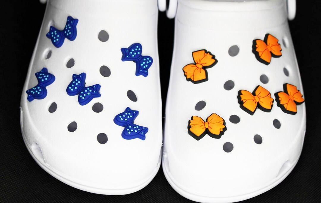 Bow Croc Charms - Etsy