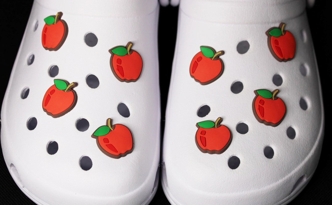 Apple Croc Charms - Etsy