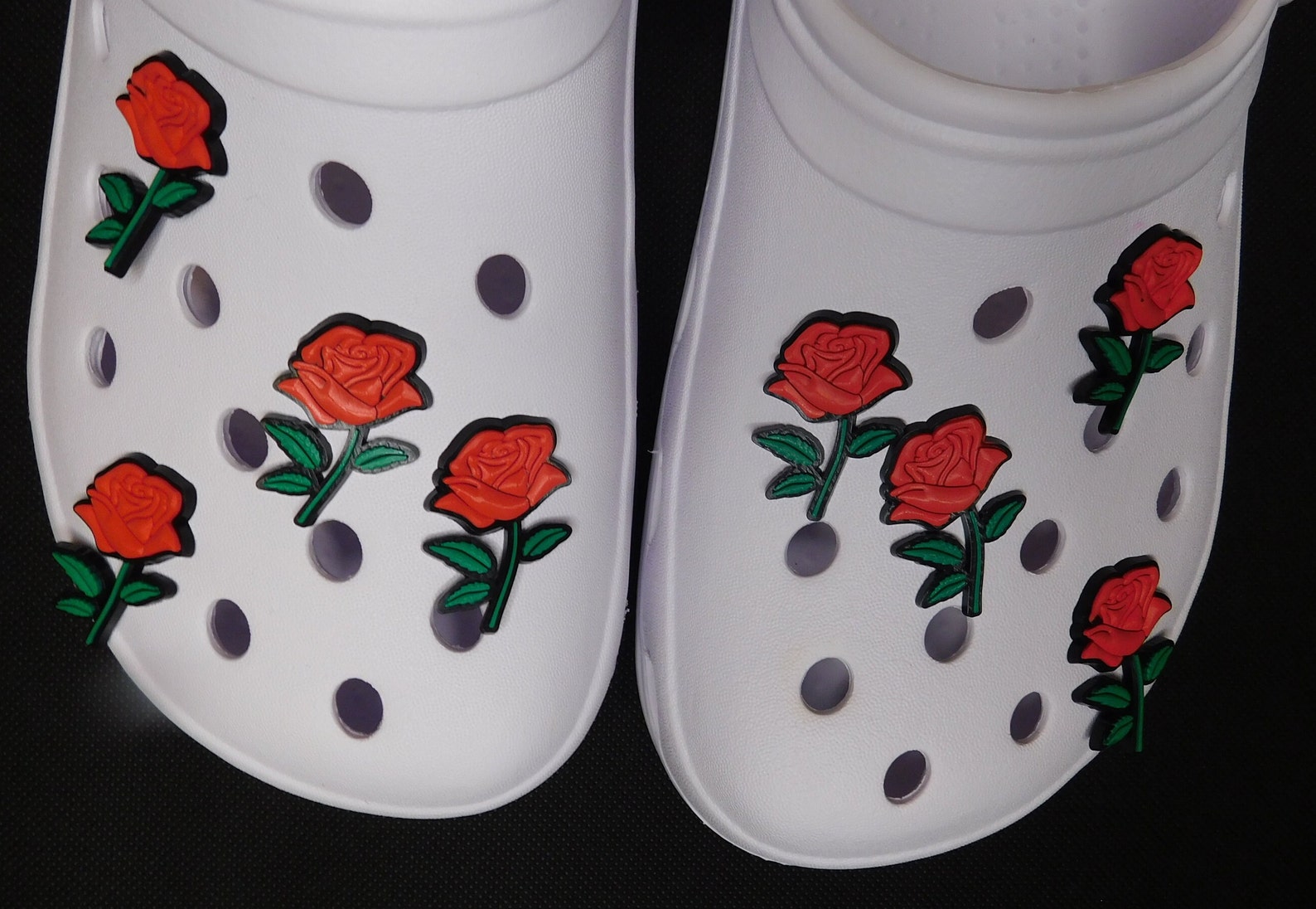 Rose Crocs Charm Shoe Decoration Croc Charm | Etsy