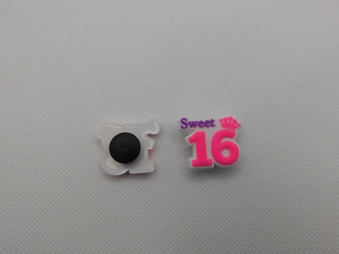 Sweet Sixteen Croc Charms - Etsy