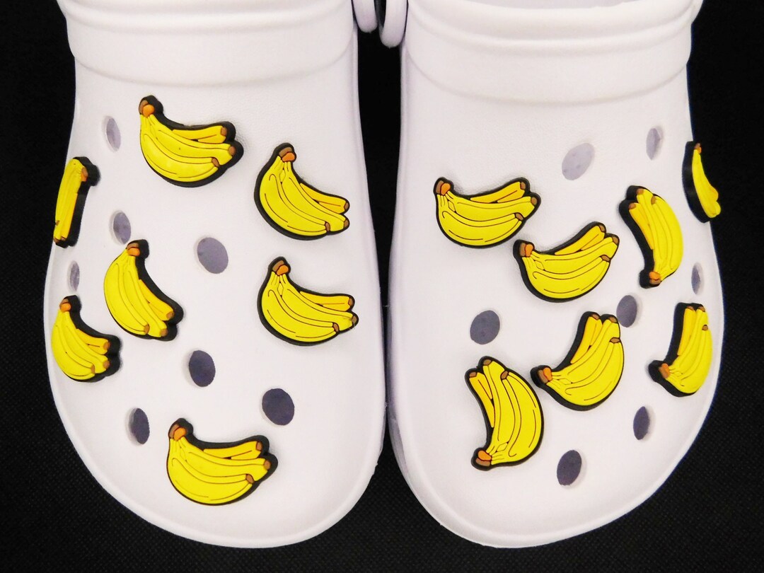 Bananas Crocs Shoe Charm, Fruit Crocs Charm - Etsy
