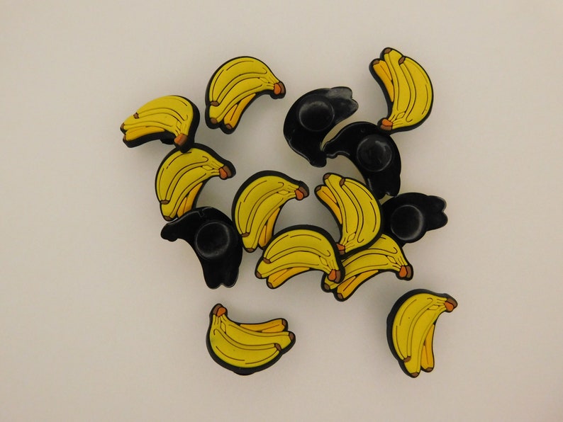 Bananas Crocs Shoe Charm Fruit Crocs Charm - Etsy