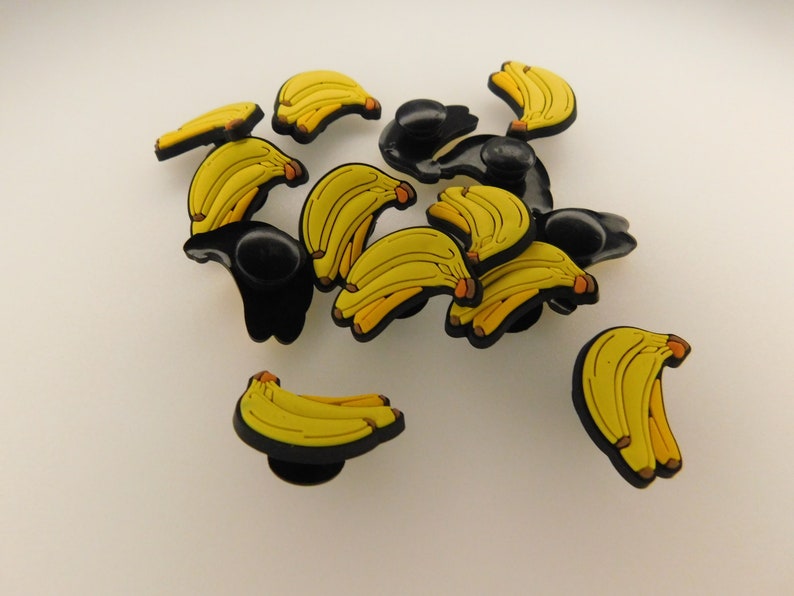 Bananas Crocs Shoe Charm Fruit Crocs Charm - Etsy