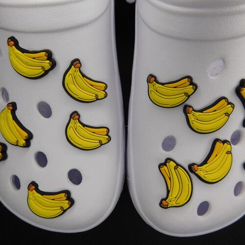 Bananas Crocs Shoe Charm Fruit Crocs Charm - Etsy