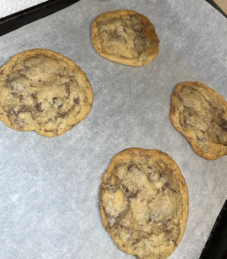 Thin & Crispy Chocolate Chip Cookies - Etsy