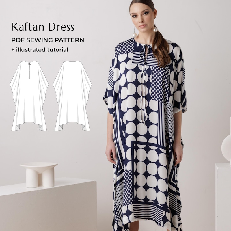 Kaftan Pattern - Etsy
