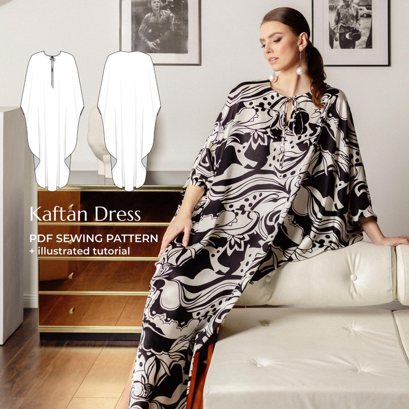 Belt Kaftan Pattern - Etsy